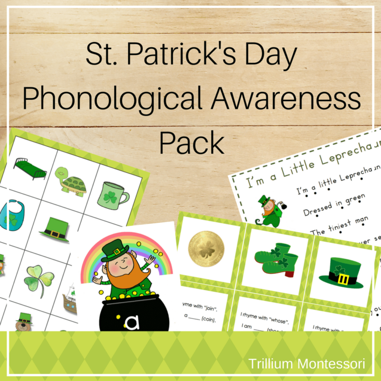 Leprechaun Counting Mats - Preschool Activities Nook