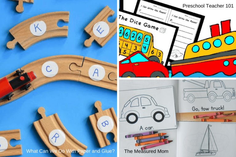 Ideas for a Preschool Transportation Unit - Activities Nook